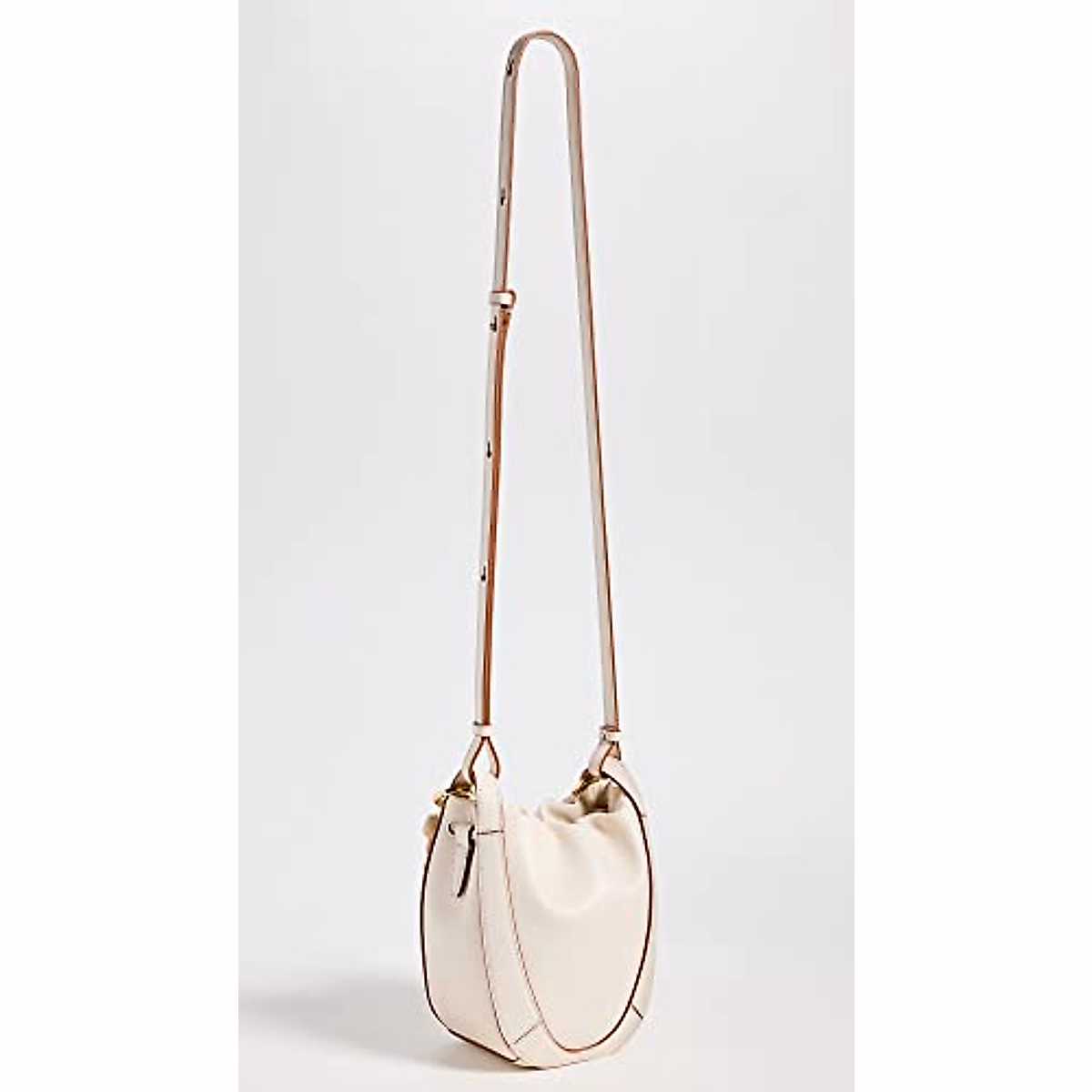 Ulla Johnson Women's Lee Pouch, Cowrie, Off White, One Size