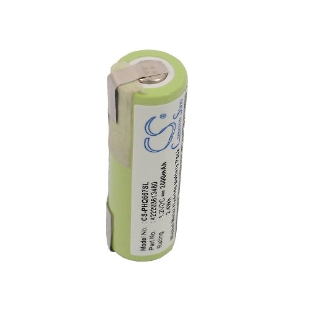 Sabuly 1.2V High-Performance Replacement Battery for Remington MS-900 R846 MS-5200 R-7130 R-4130 R-TCT MS2-390 R870 R-9190 R-9170 MS-5100 F-7790 with /2000mAh