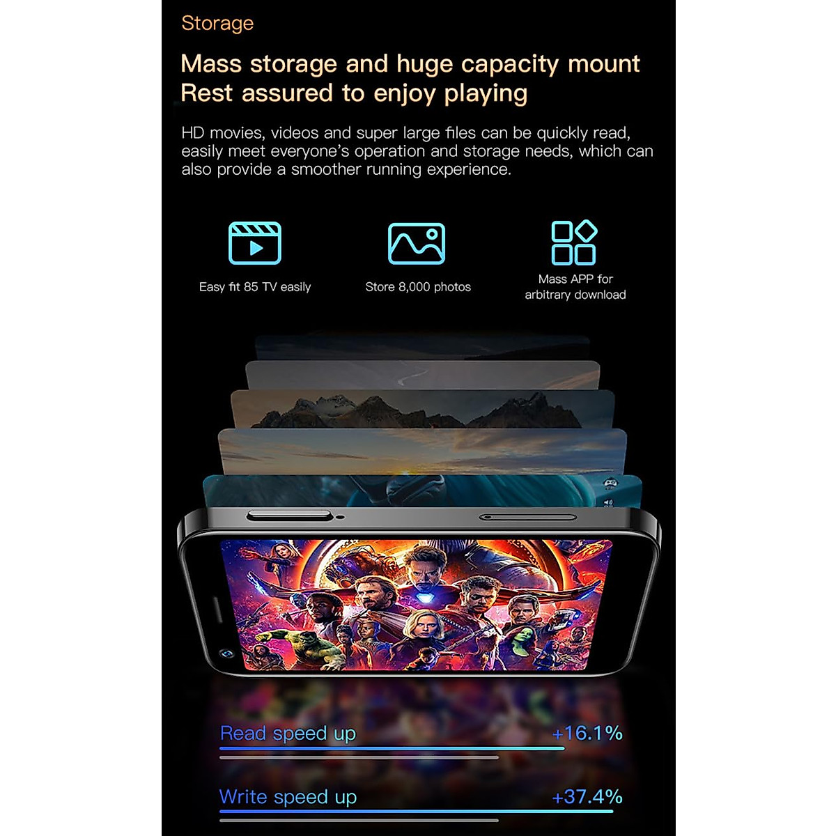 XS12 Pro Super Mini 4G LTE Smartphone 3.0-inch Display 3GB RAM 32GB/64GB ROM 8 Core Android 10.0 Dual SIM 2000mAh 13MP with Google Play Store Backup Small Mobile Phone (Black, 4GB+64GB)