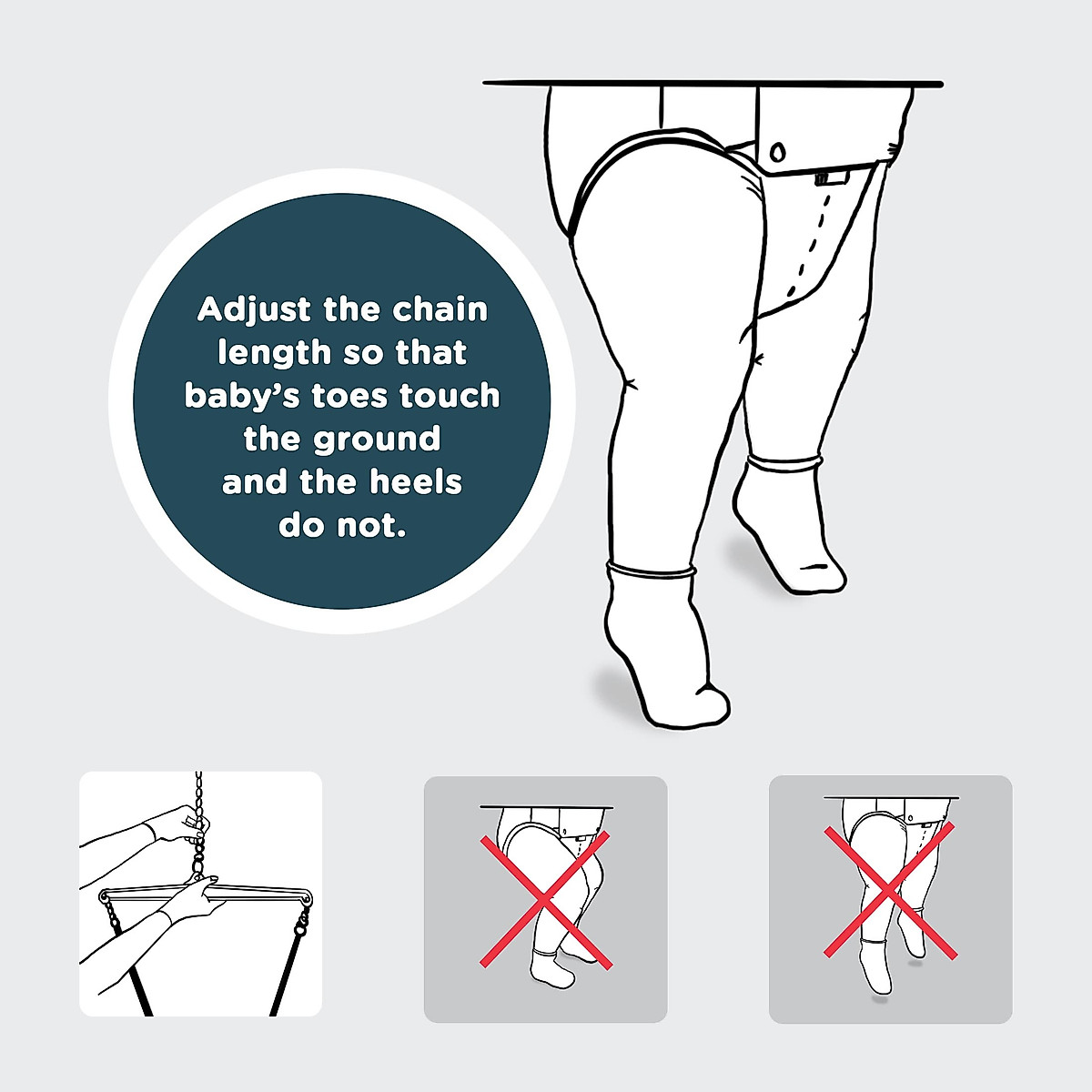 Jolly Jumper on a Stand - Safari