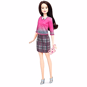 Barbie Fashionista Asian Doll with 2 Additional Outfits