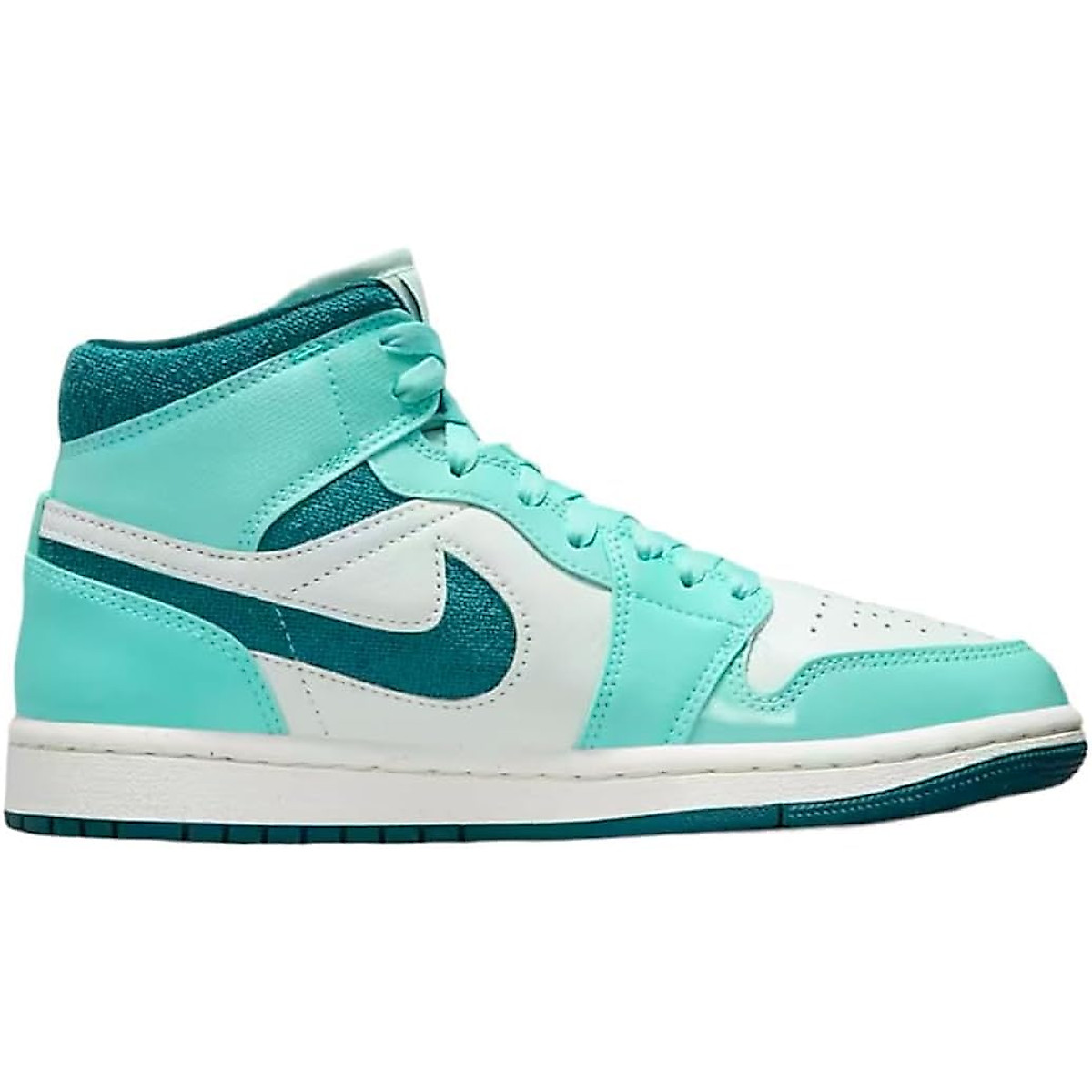 Nike Jordan 1 Mid Women Bleached Turq/Sky J Teal DZ3745-300 9.5