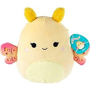 Squishmallow 16" Miry The Yellow Moth - Official Kellytoy New 2023 Plush - Cute and Soft Butterfly Stuffed Animal Toy - Great Gift for Kids (16 inch)
