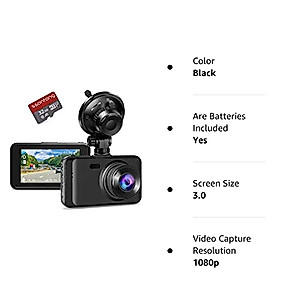 Dash Camera for Car, Dash Cams FHD 1080P Dash Cam Front with 32G SD Card, Super Night Vision Dashcam, Dashcams for Cars w/WDR Loop Recording G-Sensor Parking Monitor Motion Detection Dashboard Camera
