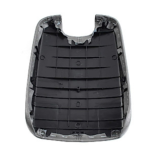 MOTOALL Auto Car Leather Suture Center Console Armrest Lid Cover Cap for 2008 2009 2010 2011 2012 Honda Accord Synthetic Leather (Vinyl) Plastic Gray