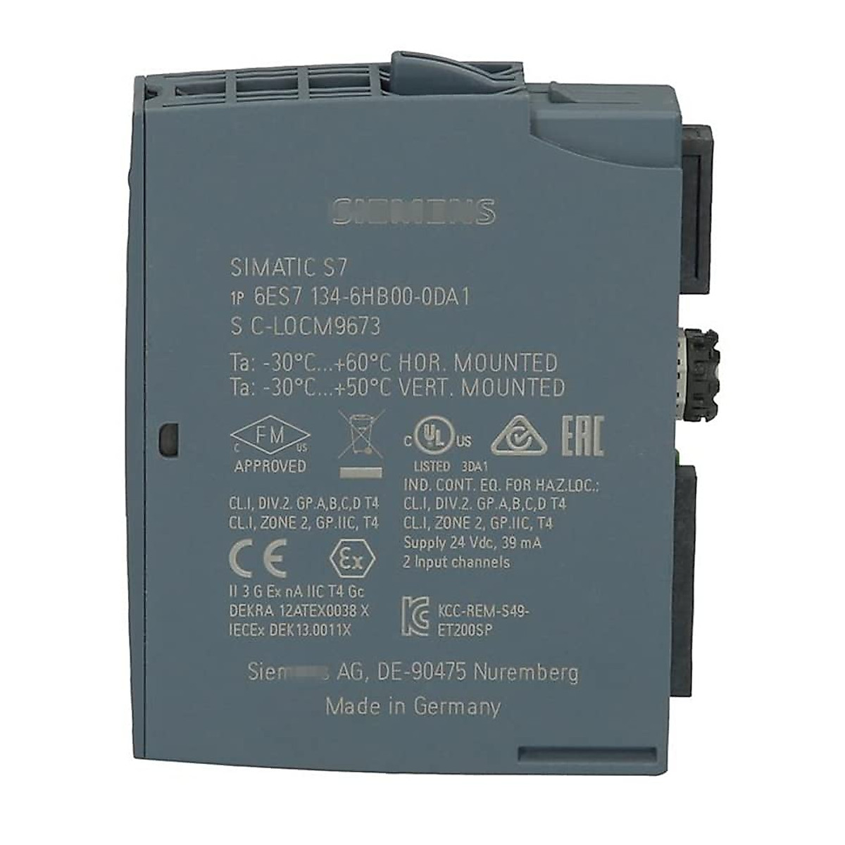 6ES7 134-6HB00-0DA1 SIMATIC ET200SP Analog Input Module 6ES7134-6HB00-0DA1 Sealed in Box 1 Year Warranty