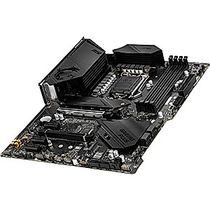 MSI MPG Z490 Gaming Plus Gaming Motherboard (ATX, 10th Gen Intel Core, LGA 1200 Socket, DDR4, CF, Dual M.2 Slots, USB 3.2 Gen 2, 2.5G LAN, DP/HDMI, Mystic Light RGB)