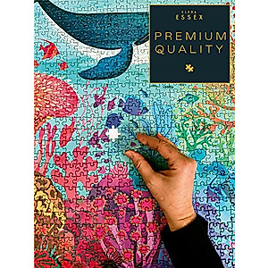 Elena Essex 1000 Piece Puzzle for Adults - Woodland Magic, Desert Hideout, Autumn Wheel, Winter Wheel, Dream Away (Ocean Deep)