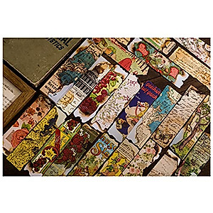 Vintage Retro Memory Funny Bookmarks, 30 PCS (Memory)