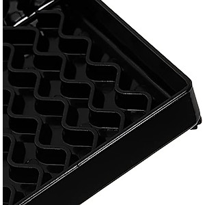 Carlisle FoodService Products 1102003 Square Drip Tray, San, Black
