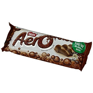 Nestle Aero Milk Chocolate Bar, (27 g) 1.4 Ounce (Pack of 12)