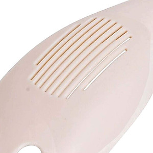 SUODAO Rice Grain Drainer,Useful Cooking Kitchen Tool Separate Beans Rice Colander Filter Rice Washer Strainer Clip(4PCS White)