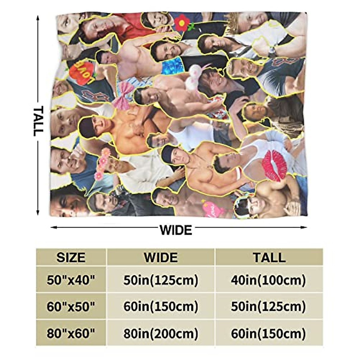 Blanket Mark Wahlberg Soft and Comfortable Warm Fleece Blanket for Sofa,Office Bed car Camp Couch Cozy Plush Throw Blankets Beach Blankets