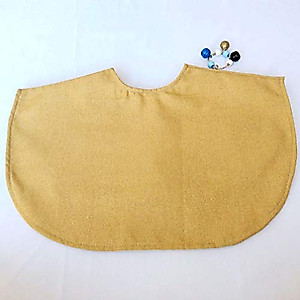 POPETPOP Parrot Anti-Scratch Shoulder Protector Multi-Purpose Bird Shoulder Shawl Bird Diaper Pad for Parakeets Cockatiels Conures Macaws Finches Lovebird Hang Bird Anklet & Toys