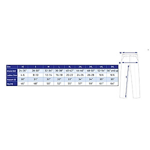 KNG Black Baggy Cargo Chef Pants for Men and Women – Drawstring Waist L