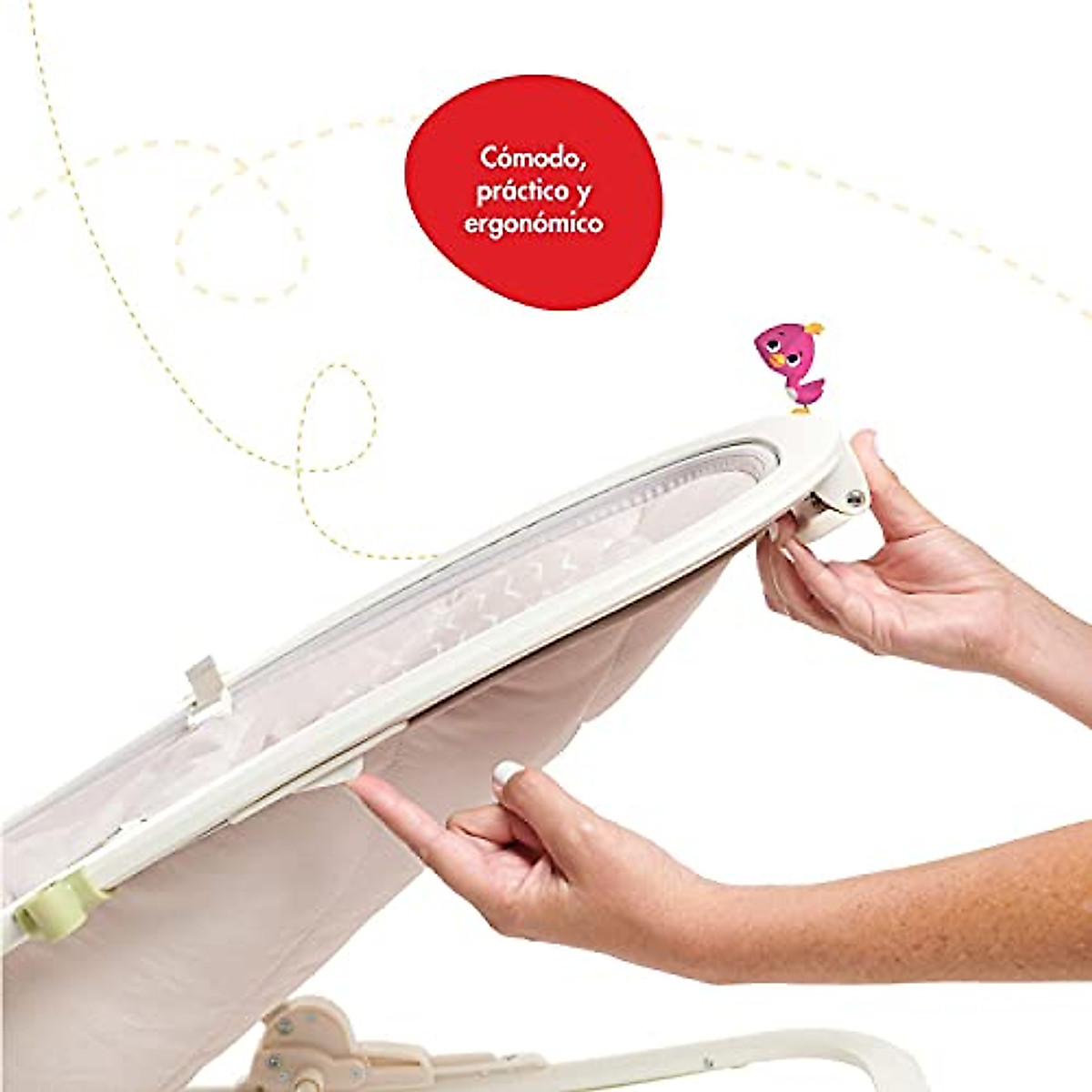 Tiny Love Boho Chic 2-in-1 with Removeable Hanging-Toy Bar, Stationary Modes, Folds Flat for Compact Storage and Portability