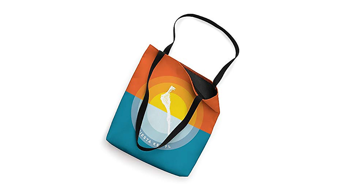 Siesta Key Sunset Beach Tote Bag - Durable Canvas & Vibrant Print
