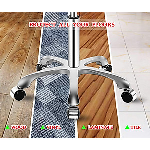 Rolling Adjustable Stool for Work Medical Tattoo Salon Office,Heavy Duty Esthetician Hydraulic Chair Stool with Wheels (Black)