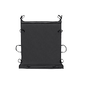 Rampage Combo Brief/Extended Topper with Zip Out Rear Section | Vinyl, Mesh, Black | 94301 | Fits 1997 - 2006 Jeep Wrangler TJ