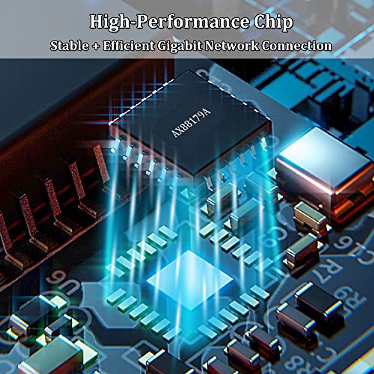 Tccmebius USB C to Ethernet Adapter, USB C to RJ45 10/100/1000 Network Gigabit Adapter for MacBook Pro/Air, iPad Pro, Dell XPS, Surface Book, Smartphone, Compatible Windows 7/8/10, Mac OS (TCC-S30C)