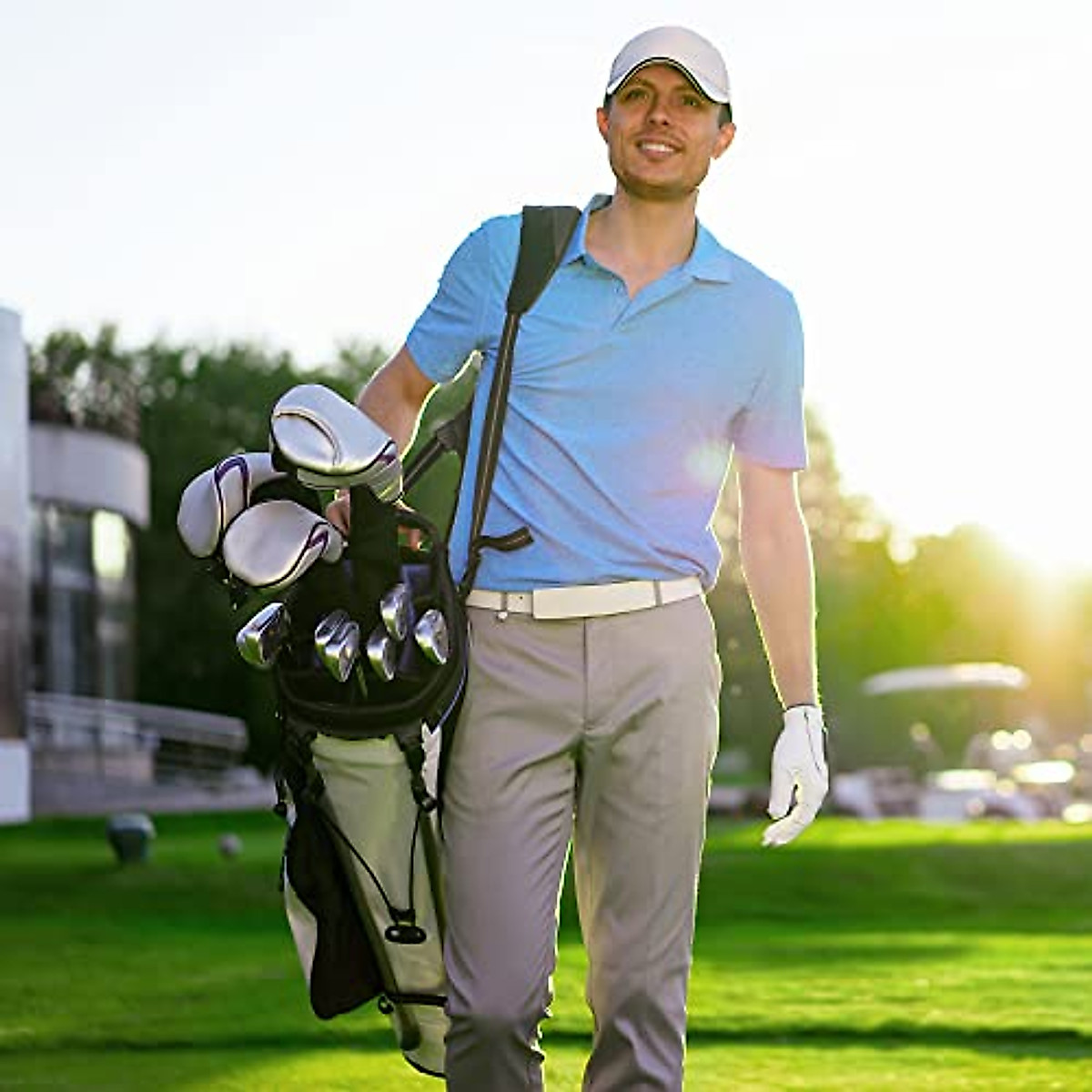 MLYENX Polo Shirts for Men Quick-Dry Athletic Golf Polo Casual Short Sleeve Moisture Wicking Shirts