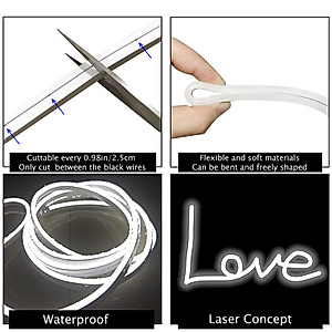 Led Vanity Mirror Lights, 13.2FT 6000k Body Lights with AC Adapter Touch Control, Makeup Lighting for Full Body Mirror/Makeup Table/Bathroom