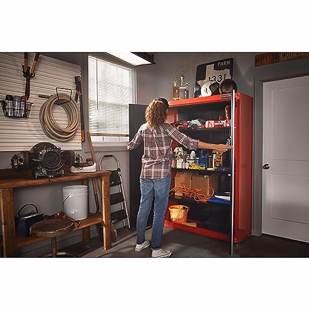 CRAFTSMAN Tool Chest, Garage Cabinet, Tool Storage, 48x74x18-Inch (CMST24800RB)