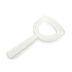 The Sausage Maker - Bone Dust Scraper, 4-inch, Square, White Polypropylene