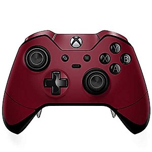 Skinit Decal Gaming Skin Compatible with Xbox One Elite Controller - Originally Designed Burgundy Design