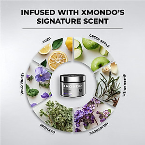 XMONDO Hair Supernova Blonde Toning Reparative Mask | Vegan Formula Reduces Unwanted Brassy & Yellow Tones on Blonde, Highlighted, and Gray Hair | 8 Fl Oz, 1-Pack