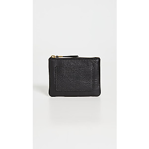 Madewell The Leather Pocket Pouch Wallet True Black One Size