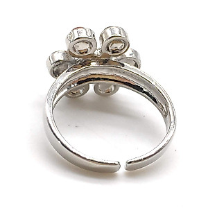 Healing Natural Stones Adjustable 7 Chakra Ring Reiki Gem Jewelry Gift Anniversary Unisex