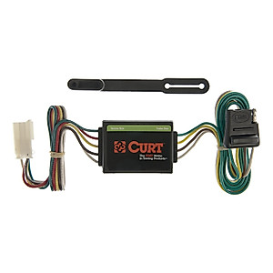 CURT 55339 Vehicle-Side Custom 4-Pin Trailer Wiring Harness, Fits Select Isuzu Trooper, Acura SLX