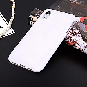 BAISRKE Case for iPhone XR, Hybrid Heavy Duty Protection Case Hard Plastic & Soft TPU Sturdy Shockproof Armor High Impact Resistant Cover for iPhone XR [White]