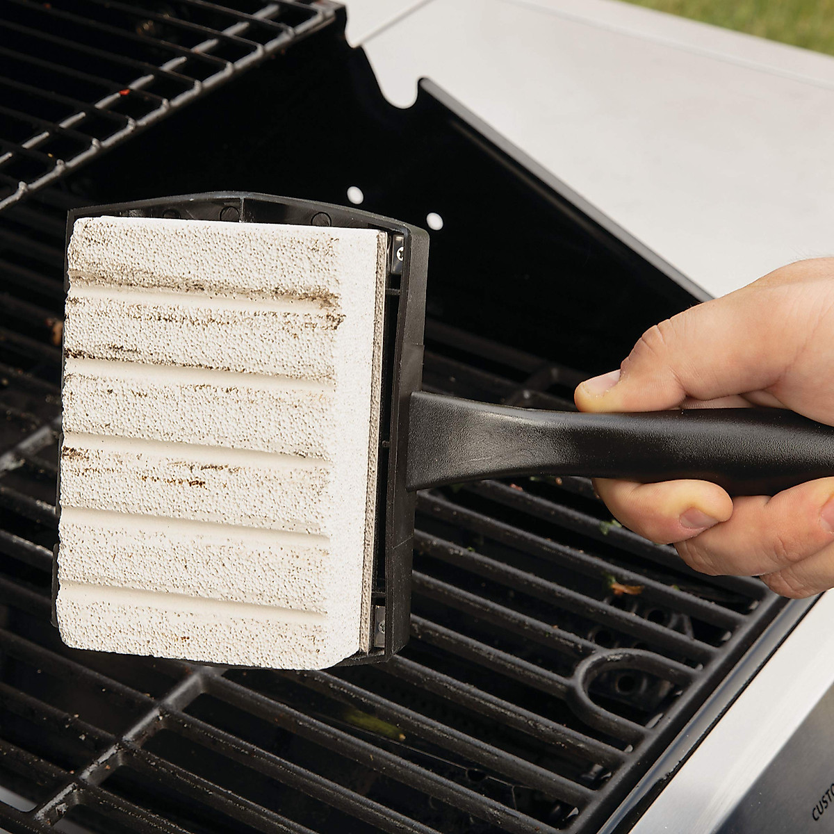 Cuisinart CCK-210 Stone Grill Cleaning Brush, White/Black