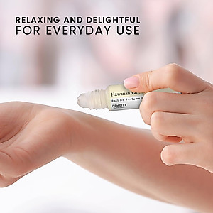 DEMETER Hawaiian Vanilla Roll on Perfume Oil, 0.33 Oz, Long-Lasting