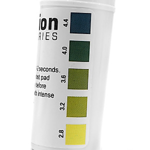 2.8-4.4 Range 100 Strips Wine Making pH Test Strips