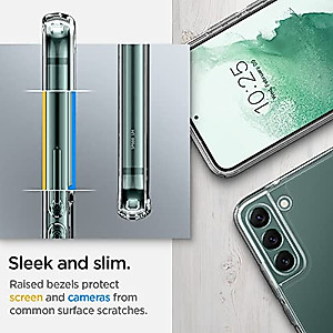 Spigen Ultra Hybrid Designed for Galaxy S22 Case (2022) - Crystal Clear