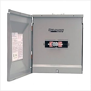 Reliance Controls TCA0606DR Outdoor Transfer Panel - 60A Utility and 60A Generator
