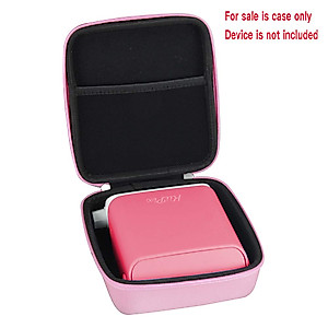 Hermitshell Hard Travel Case for KiiPix Smartphone Picture Printer (Pink)