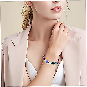 COHEALI 20pcs Ladybug Beads Loose Beads Ladybug Kit Gemstone Beads Embroidery Accessories Jewelry Making Beads Christmas Bag Filler Stones for Jewelry Making Glazed Beads Accessory Pendant