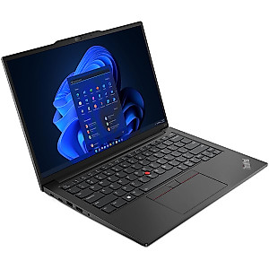 Lenovo ThinkPad E14 Gen 5 21JR0018US 14" Touchscreen Notebook - WUXGA - 1920 x 1200 - AMD Ryzen 7 7730U Octa-core (8 Core) 2 GHz - 16 GB Total RAM - 8 GB On-Board Memory - 512 GB SSD - Graphite Black
