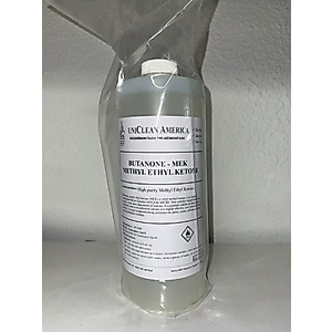 Butanone - UniClean America MEK Methyl Ethyl Ketone - Made in USA - Size 128 fl oz