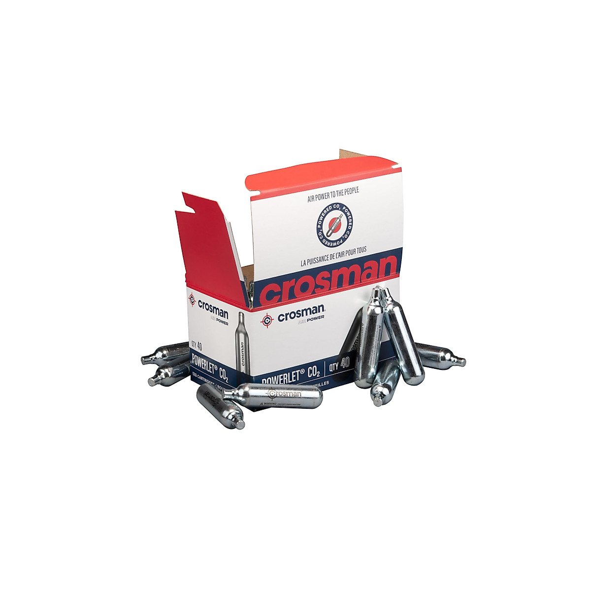 Crosman 12 Gram CO2 (40 Cartridges)