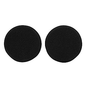 PUSOKEI 2PCS Leather Earmuffs,Replacement Foam Headphone Ear Pads for GRADO SR60 SR80 SR125 SR225 M1 M2 Headphones