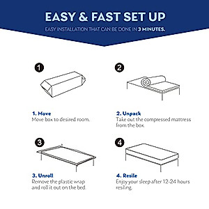 Hcore Memory Foam Mattess,10 Inch Cooling Gel Bamboo Charcoal Supportive Pressure Relief,Bed in A Box,CertiPUR-US,Made in USA,King Size