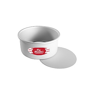Fat Daddio's PCC-63 Round Cheesecake Pan, 6 x 3 Inch, Silver