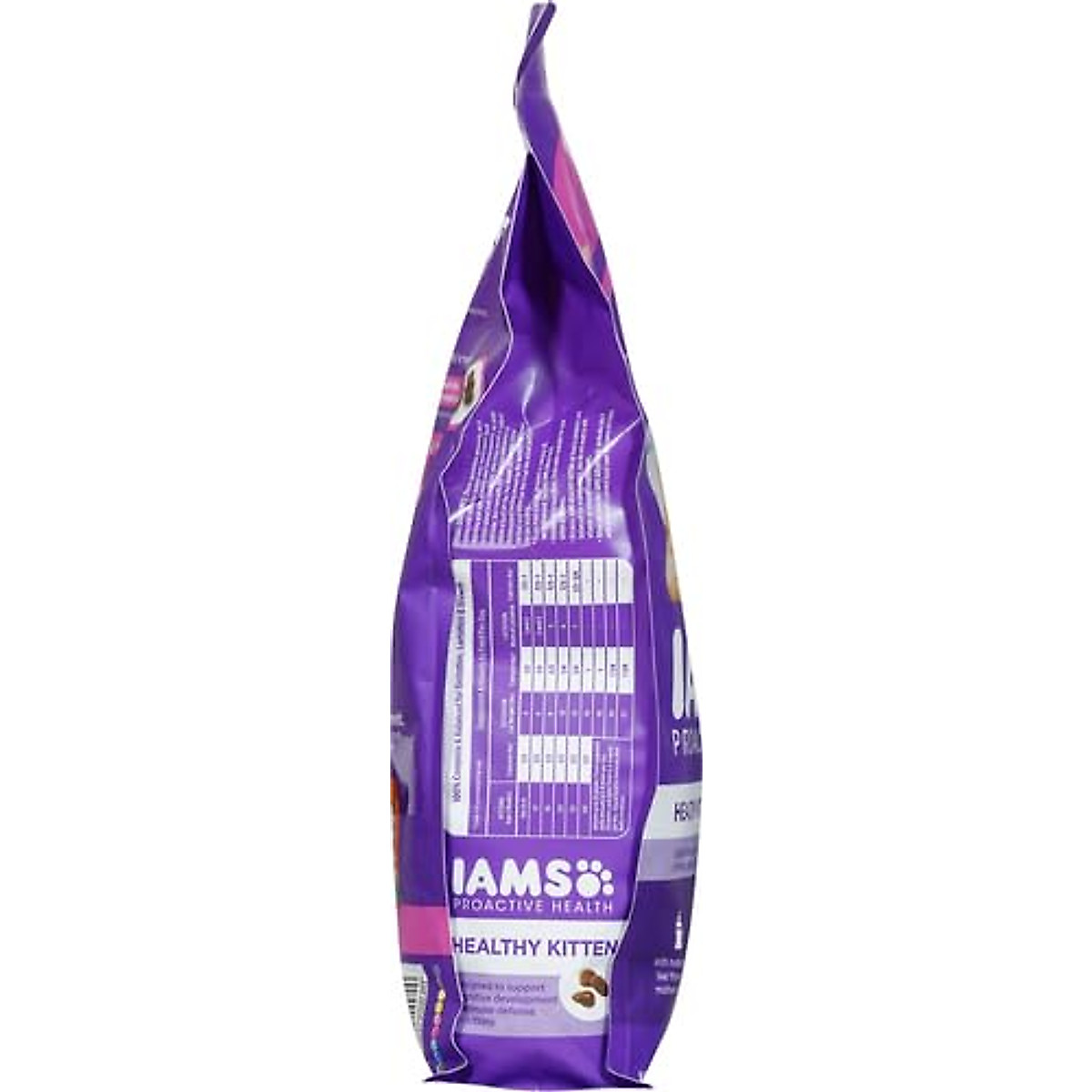 IAMS PROACTIVE HEALTH Healthy Kitten Dry Cat Food with Chicken Cat Kibble, 3.5 lb. Bag