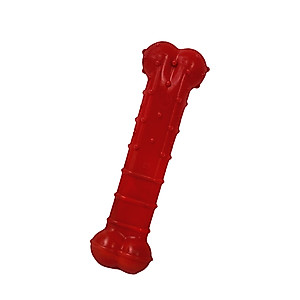 Nylabone Dura Chew Beef Flavored Bone Dog Chew Toy (Up to 35lb Dogs)