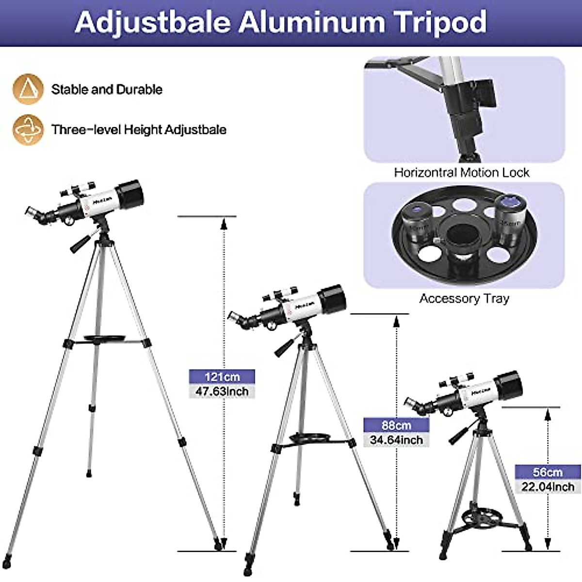 MEEZAA Telescope 70400